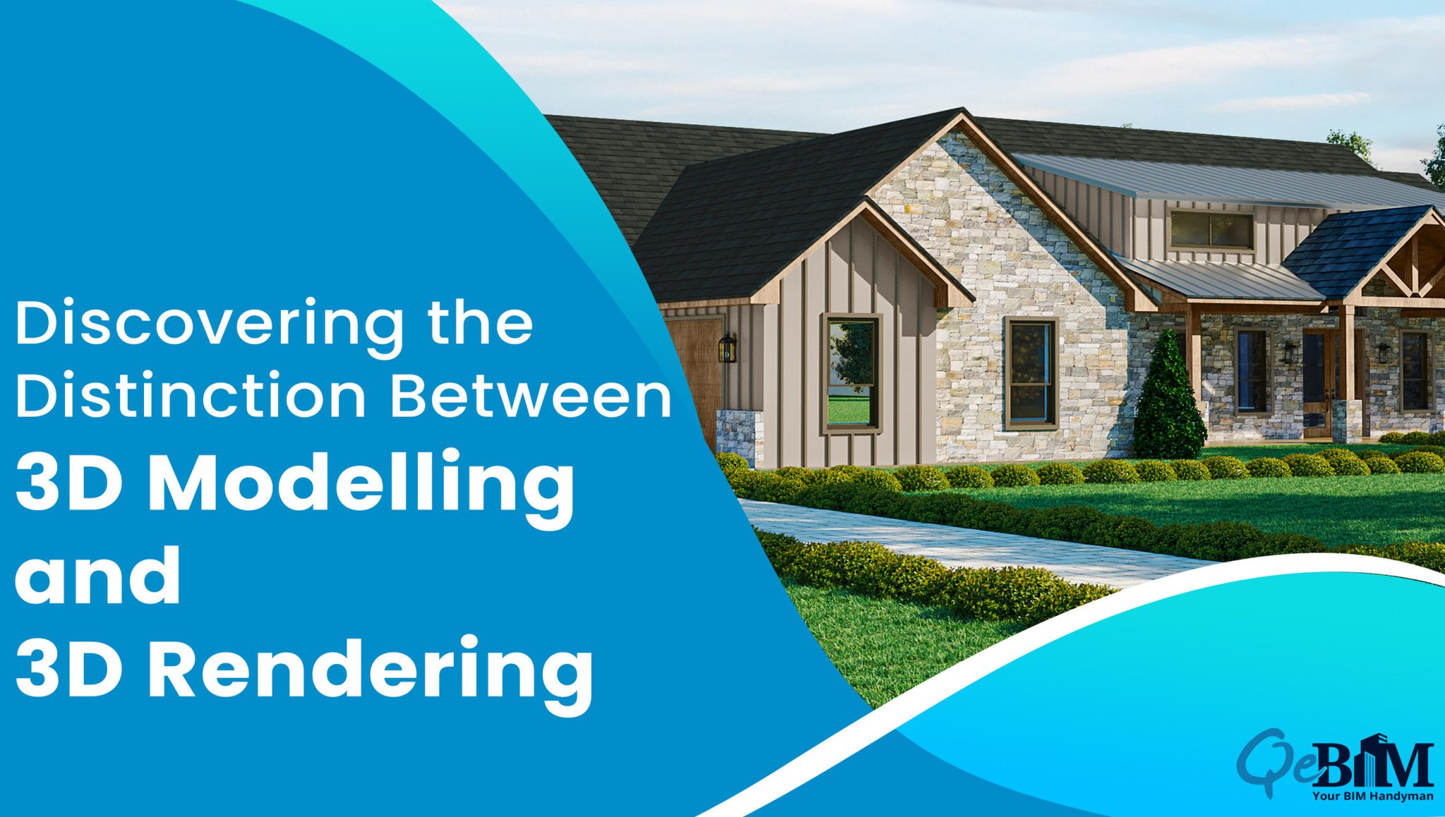 Discovering the Distinction Between 3D Modelling & 3D Rendering